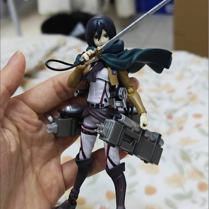 Attack on Titan : Mikasa Ackerman Figma Action Figure - Enigma Emporium